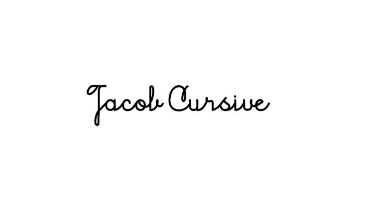 Jacob Cursive Font Free Download Font Xs